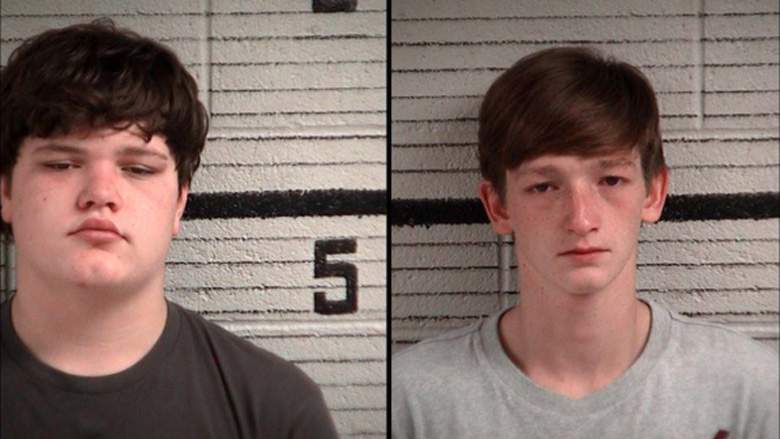 Blake Dickey (15) and Hunter Hill (15) allegedly shot and killed Justin ...